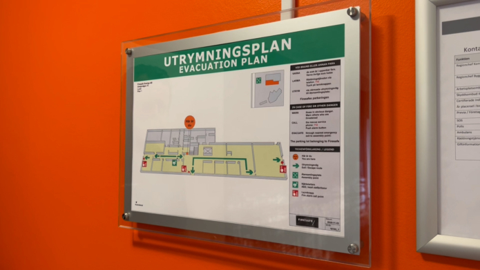 Utrymning och utrymningsplaner | Firesafe
